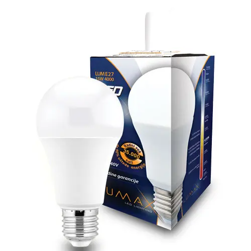 LUMAX LED Sijalica LUME27-15W 4000K 1510 lm