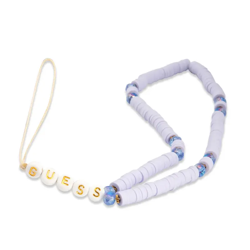 Vezica za mobilni Guess Strap Heishi Beads Lilac