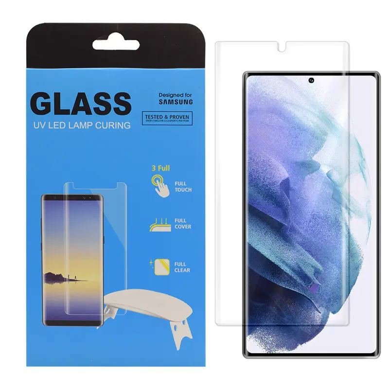 Zaštitno staklo UV Glue Full Cover za Samsung S22 Ultra/ S908B