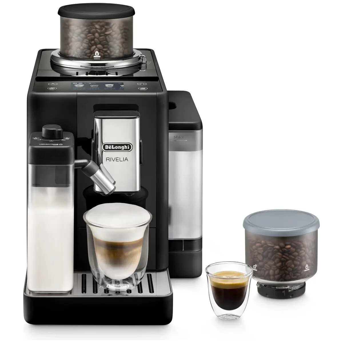 De'Longhi EXAM440.55.B Aparat za espresso Rivelia, Crni