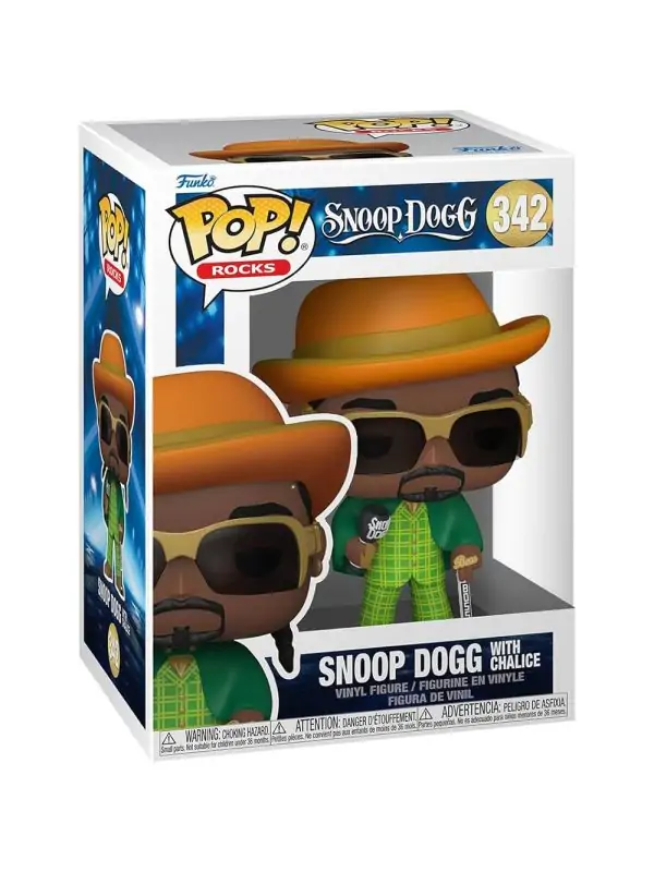 Bobble Figure Rocks POP! – Snoop Dogg with Chalice 9cm