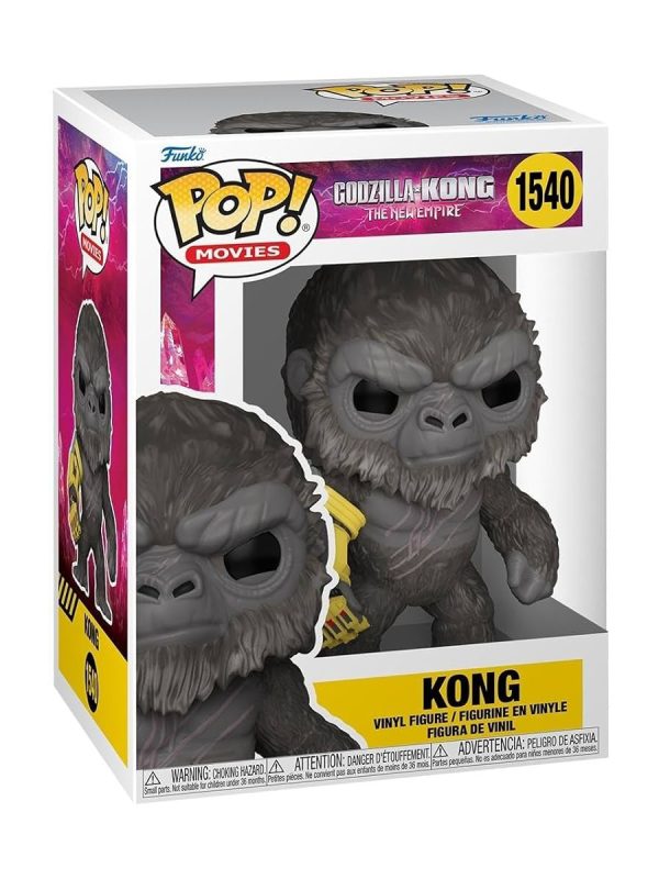 Bobble Figure Movies – Godzilla vs Kong The New Empire POP! – Kong 9cm