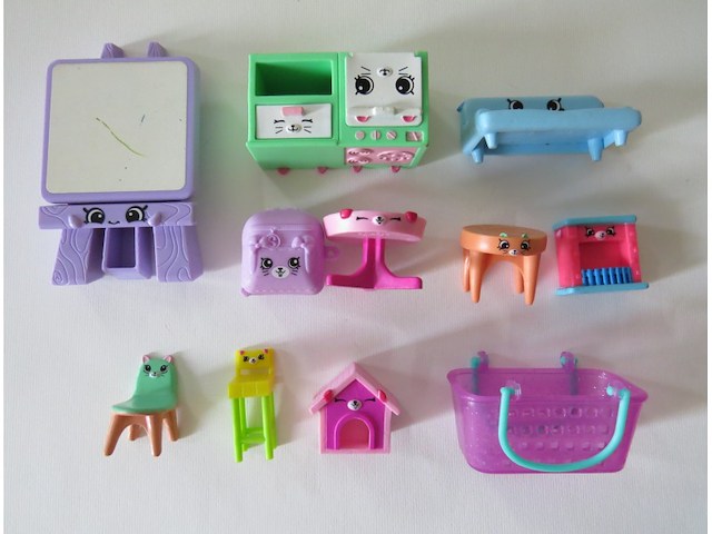 SHOPKINS Nameštaj - lot figurica