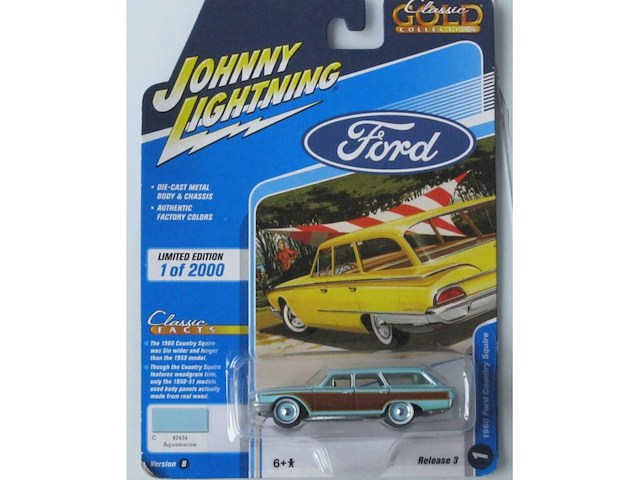 1:64 johnny lightning ford country squire `60