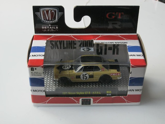 1:64 M2 nissan skyline GT-R