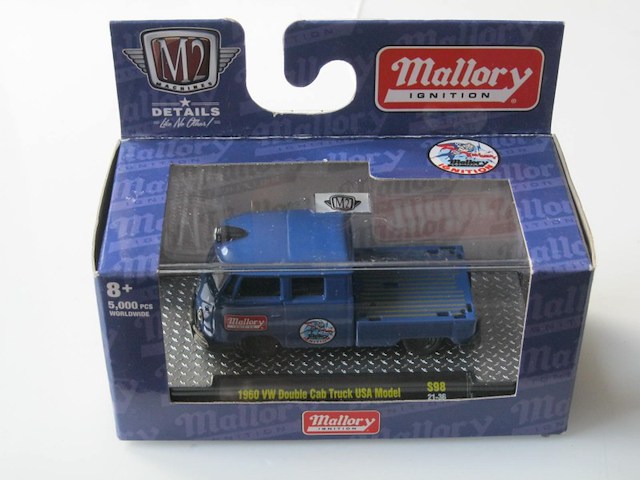 1:64 M2 VW T1 doublecab pickup