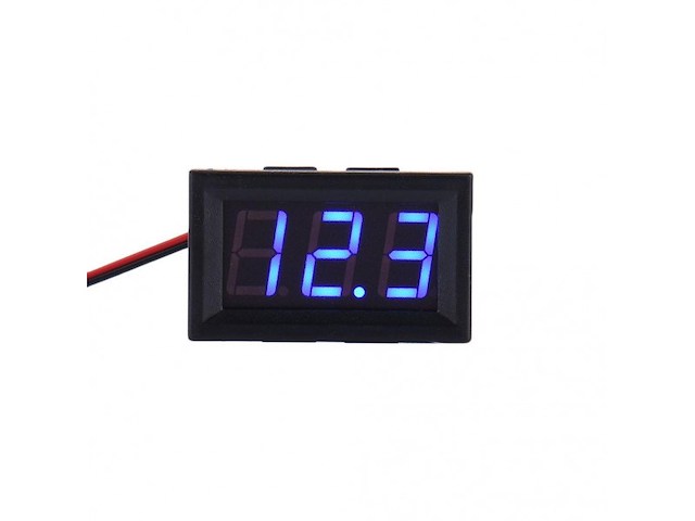 Ugradni LCD voltmetar od 4 do 30V DC