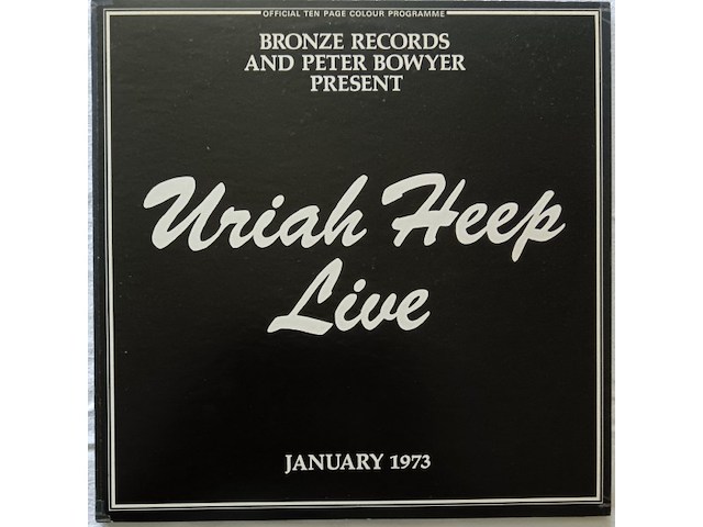 URIAH  HEEP  -  2LP  LIVE  ( Japan Press !!! )