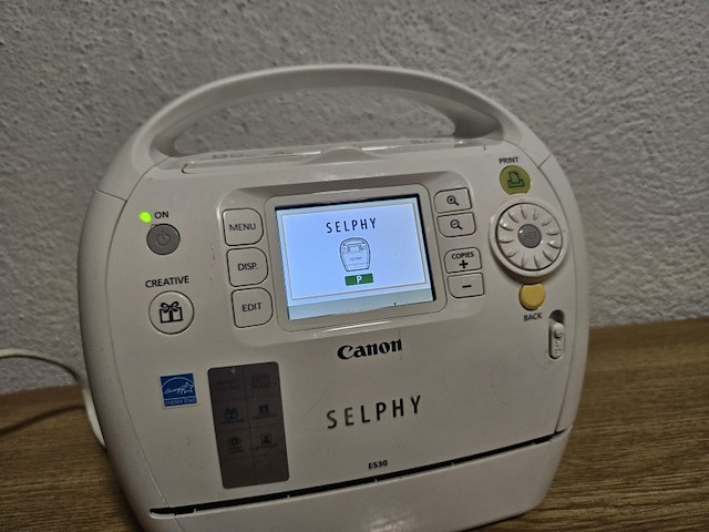 Canon Selphy ES30 prenosni stampac za fotografije slike