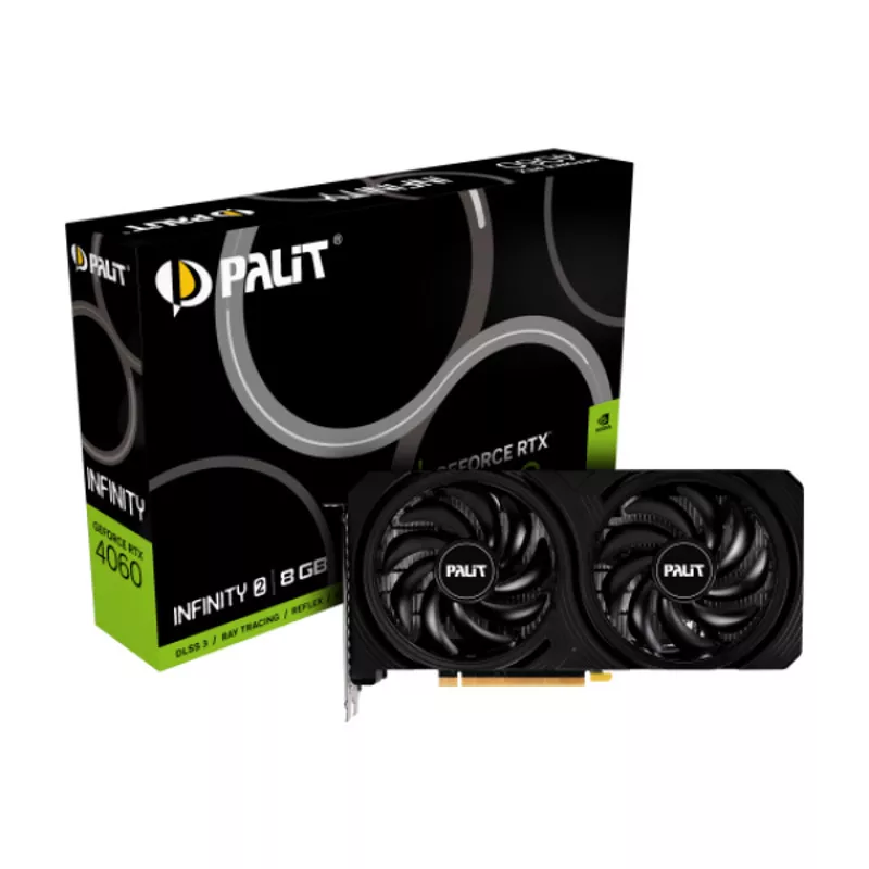 SVGA Palit RTX4060 Infinity 2 8GB GDDR6, NE64060019P1-1070L