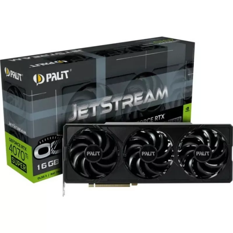 SVGA Palit GeForce RTX4070-Ti Super JetStream OC 16GB 256bit, NED47TSS19T2-1043J