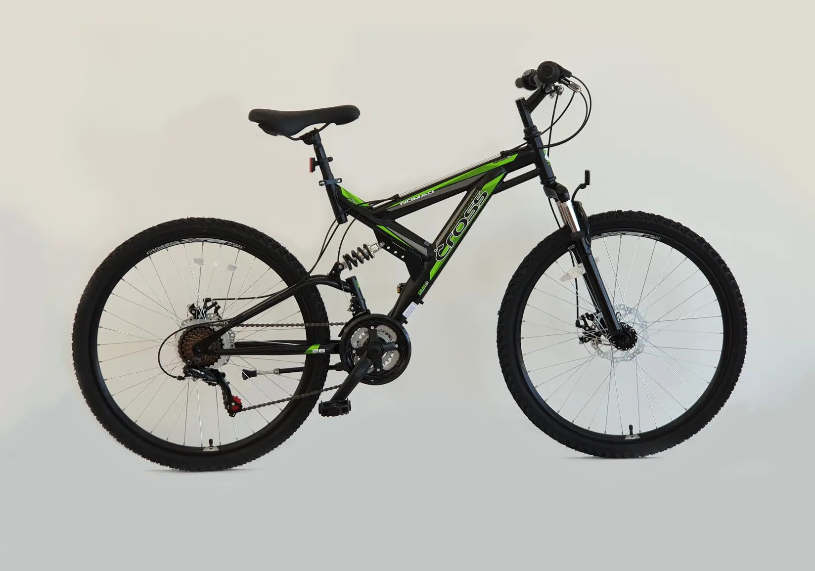 Cross Nomad 2DB 2022 Bicikl 26"/26", Crno-zeleni