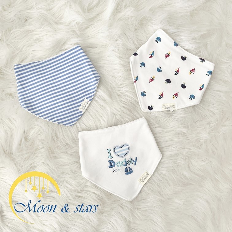 Set 3 portikle marame 35, MOON & STARS