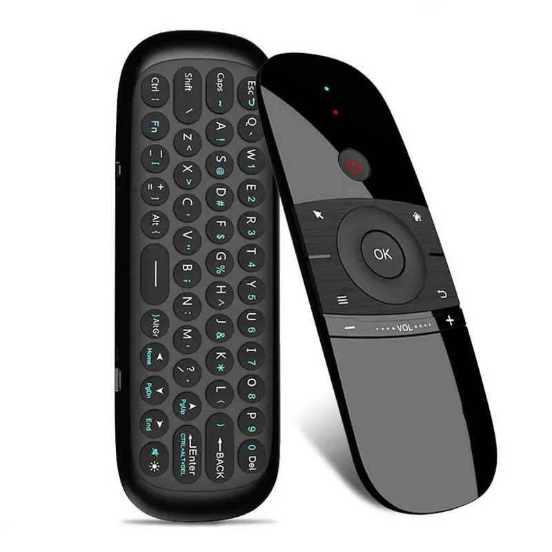 Air Mouse daljinski upravljac sa Wireless tastaturom crni