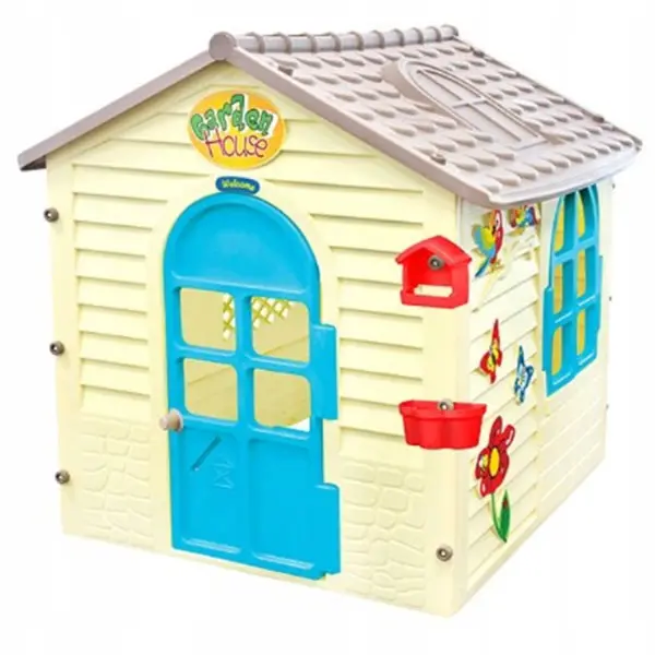 MILLA TOYS Baštenska kućica za decu 122x120x120.5cm, Krem