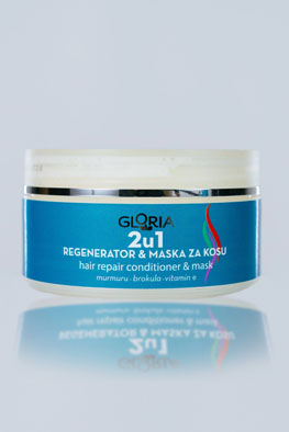 Gloria Regenerator i maska za kosu 2 u 1