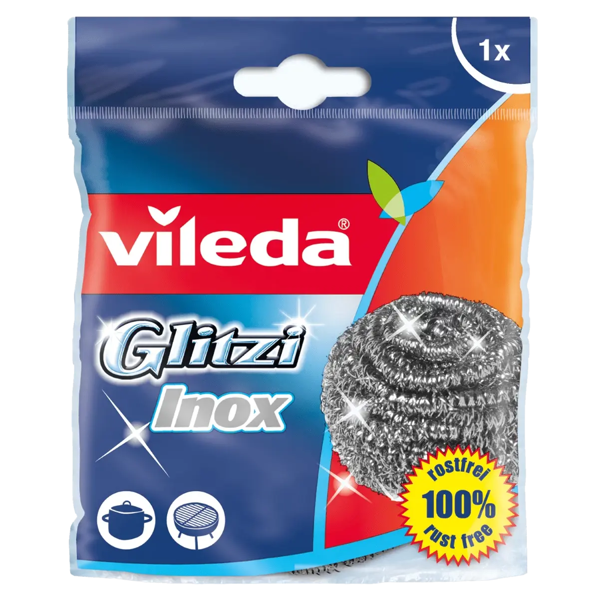 VILEDA Blister Inox žica, Srebrna