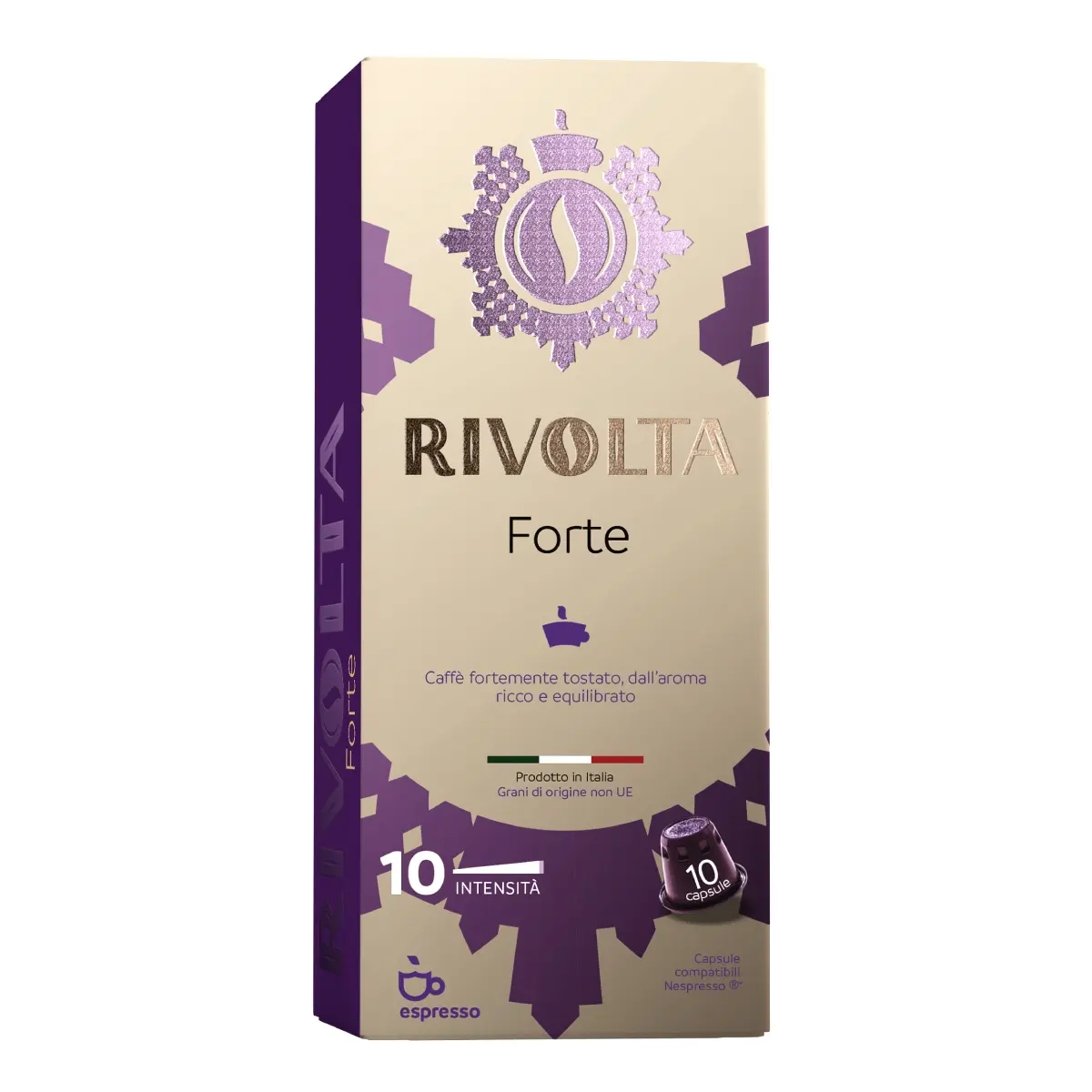 Rivolta Forte Kapsule za Nespresso, 10 komada