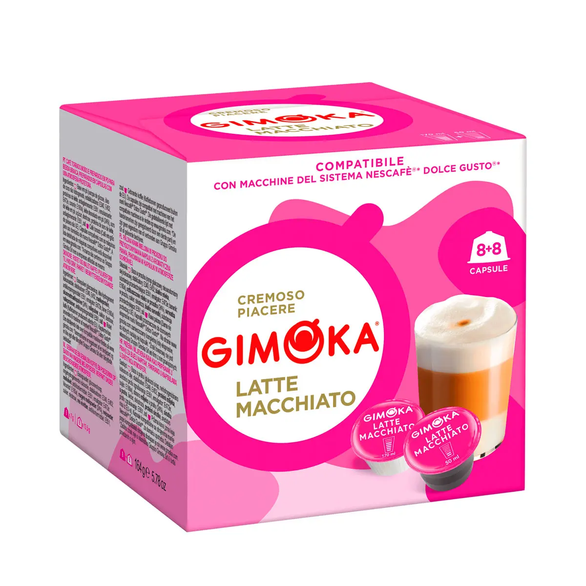 GIMOKA Kapsule za Dolce Gusto Latte Macchiato 8+8