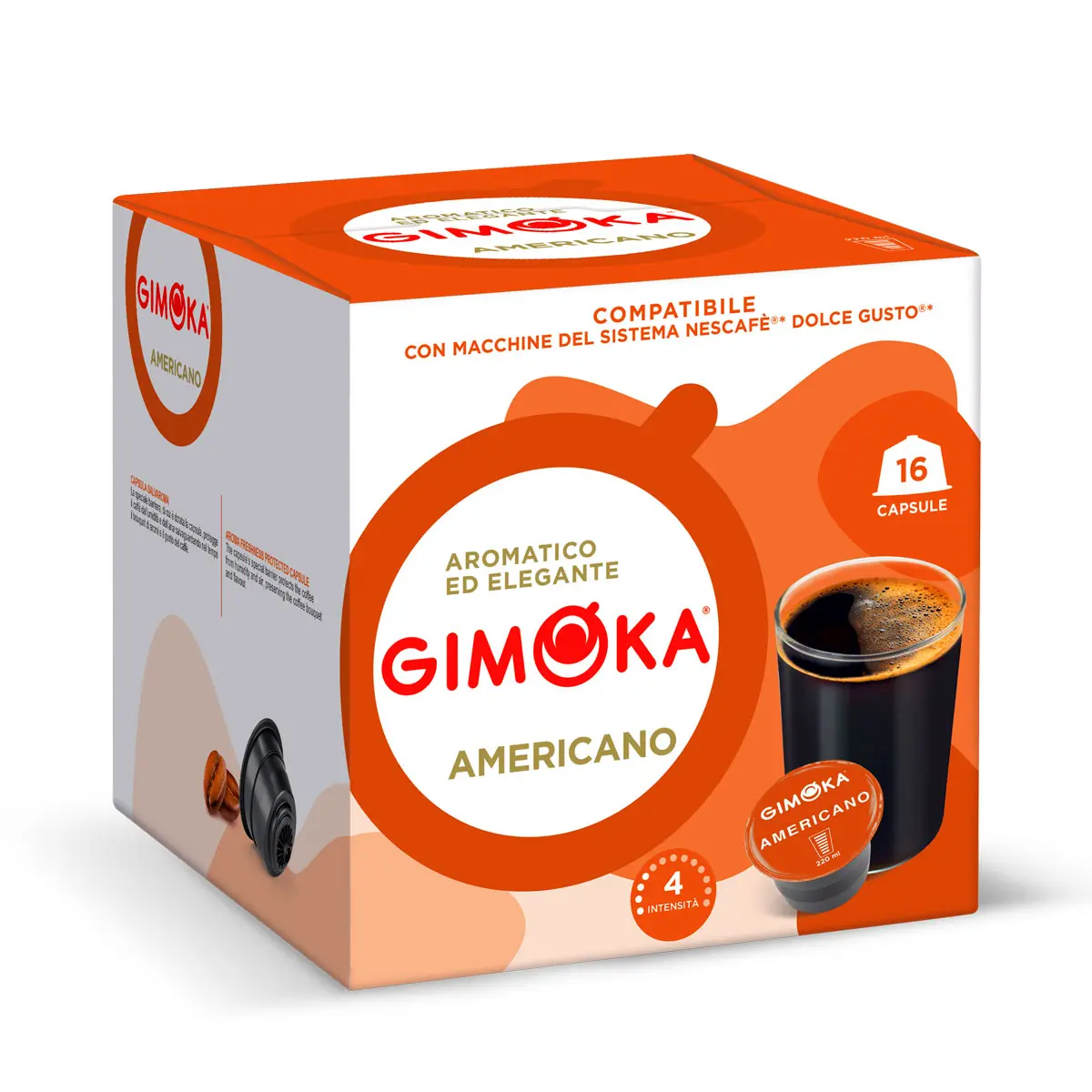 GIMOKA Kapsule za Dolce Gusto Americano 16/1