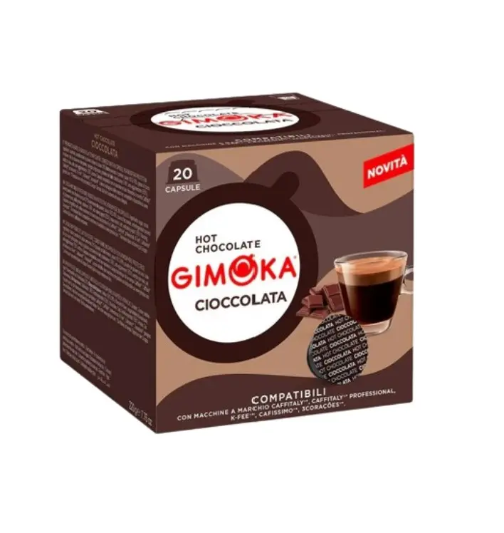 GIMOKA Kapsule za kafu Caffitaly Cioccolato, 20 komada