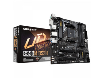 MB AM4 GIGABYTE B550M DS3H