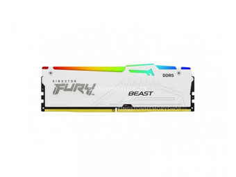 KINGSTON DIMM DDR5 32GB (2x16GB kit) 6800MTs KF568C34BWEAK2-32 FURY Beast White RGB EXPO