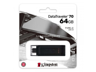 Kingston usb fleš Data Traveler 70 64GB