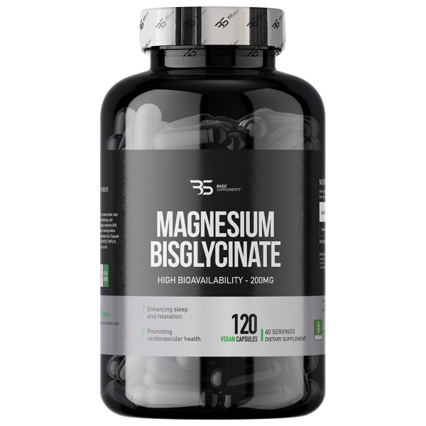 Magnesium Bisglycinate 120cap – Basic Supplements