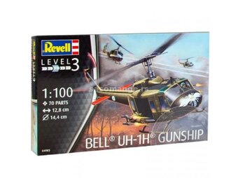 REVELL Maketa BELL UH-1H GUNSHIP