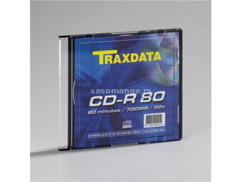 MED CD disk TRX CD-R 52x SLIM BOX 1