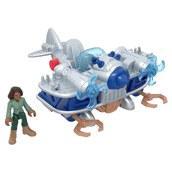 Figura Kajla i avion Svet iz doba Jure Fisher Price 130672