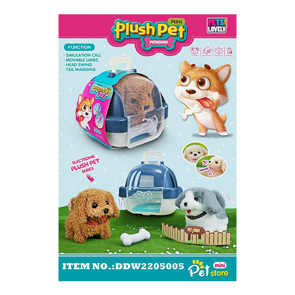 Kuca na baterije sa transporterom Pets Lovely 474649