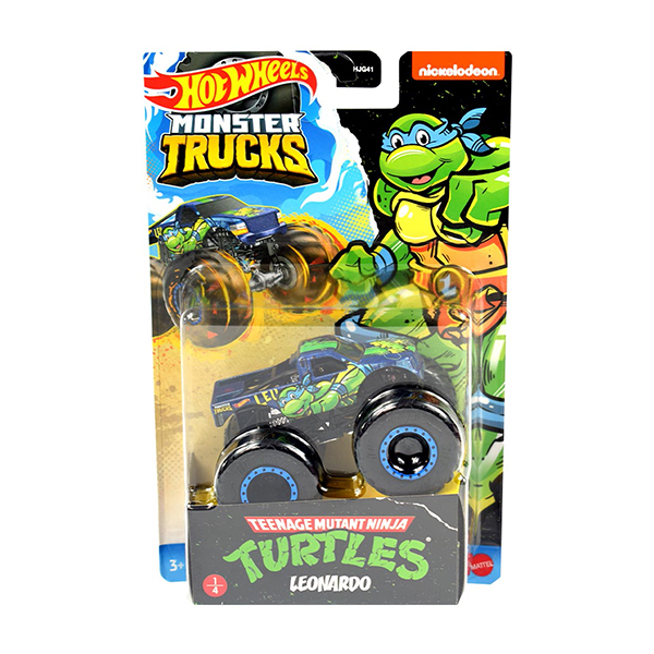 Kamion Monster Truck TMNT Leonardo Hot Wheels 103812