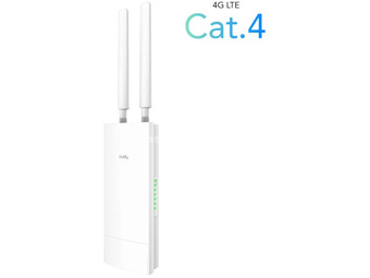 CUDY Cudy LT500 Outdoor 4G LTE Cat 4 AC1200 Wi-Fi Route, Nano SIM Slot, 10/100 Mbps WAN/LAN