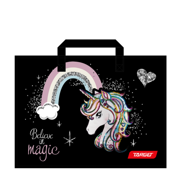 TARGET Rainbow unicorn blok 5 torba 28275