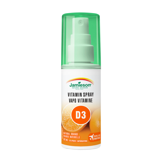 Jamieson Vitamin D3 oralni sprej 1000IU 58ml