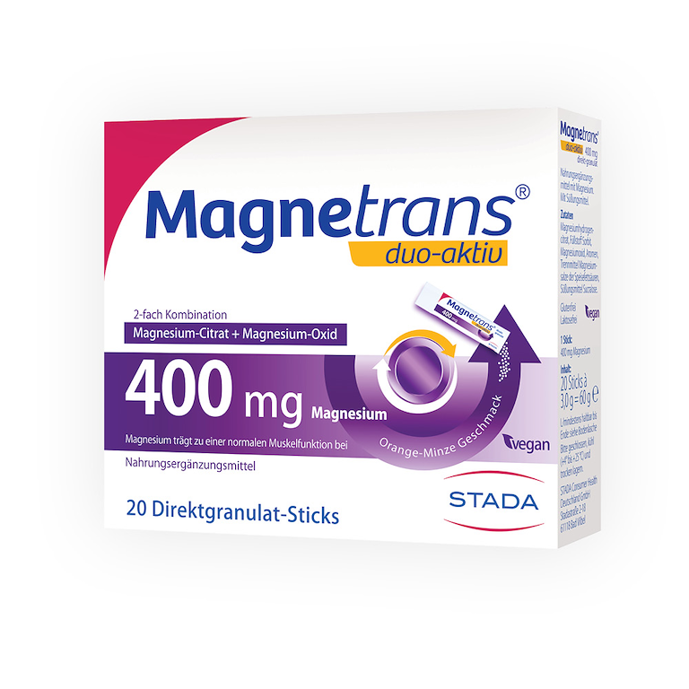 Magnetrans duo-activ 400 mg 20 kesica