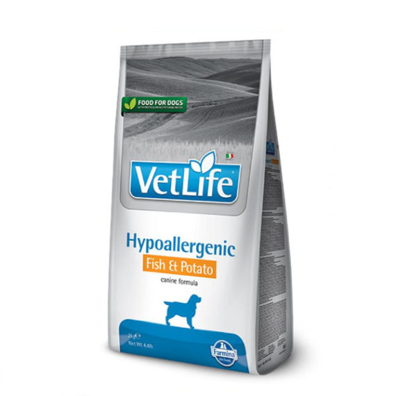 Vet Life Dog HypoAllergenic Fish & Potato