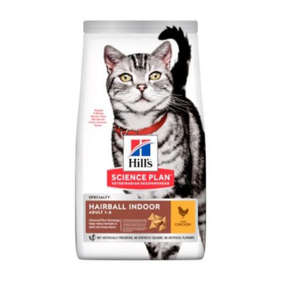 Hill’s Science Plan Cat Adult Hairball Indoor Piletina