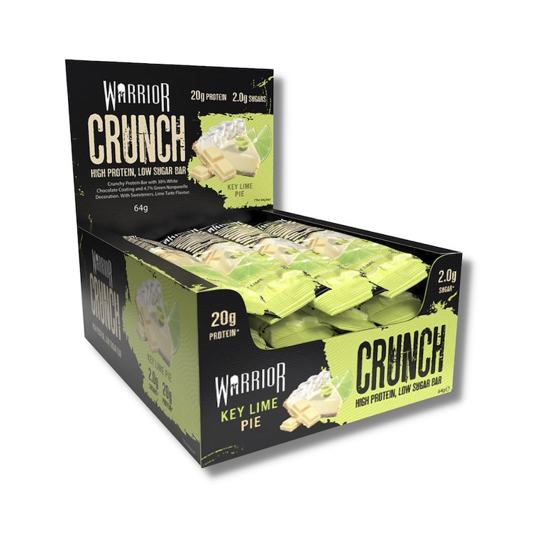 Warrior CRUNCH Protein Bar 64 gr. (pita od limete)