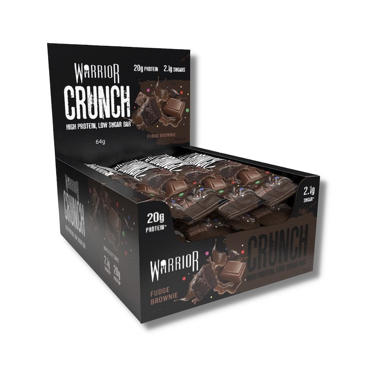 Warrior CRUNCH Protein Bar 64 gr. (cokoladni brauni)