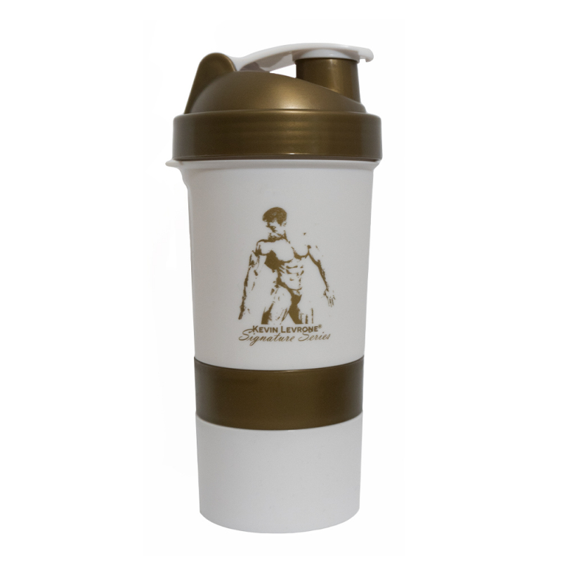 Kevin Levrone Shaker 500ml Gold/White