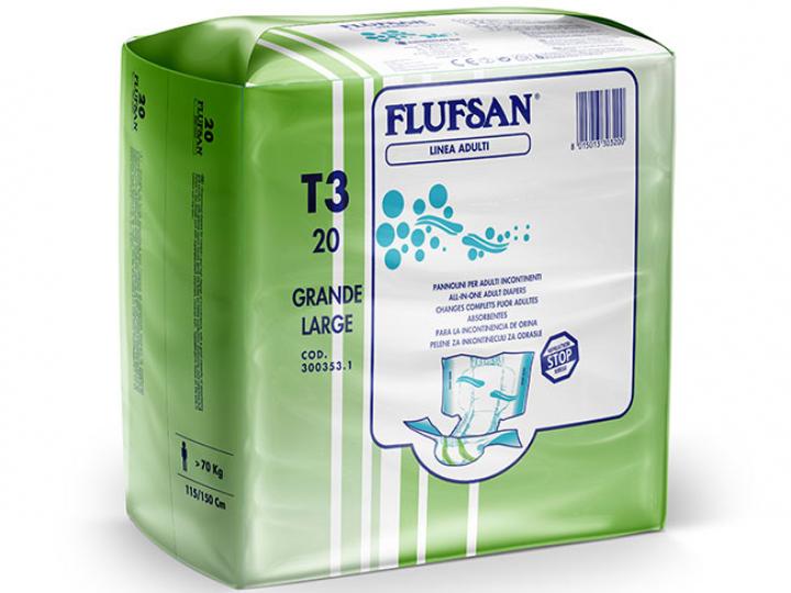 PELENE FLUFSAN L 70kg 20k PEL