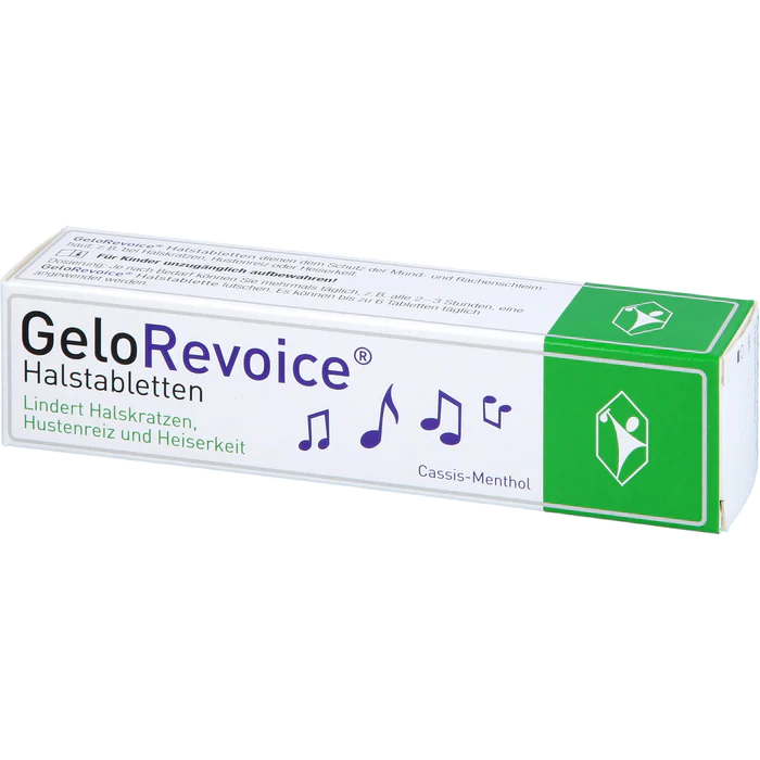 Gelorevoice Cassis 20 pastila