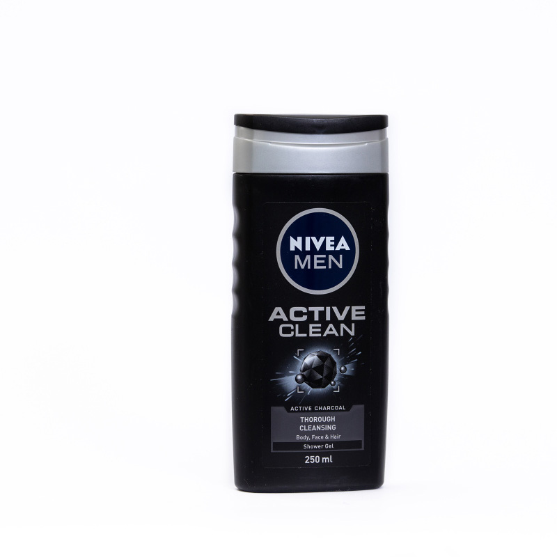 NIVEA MEN Gel za tuširanje Active Clean 250ml