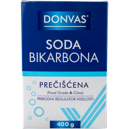 SODA BIKARB. PRECISCENA 400gr DONVAS