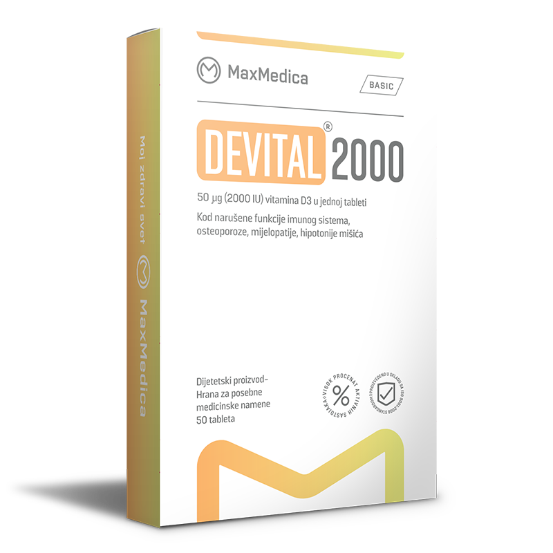 MaxMedica Devital 2000 50 tableta