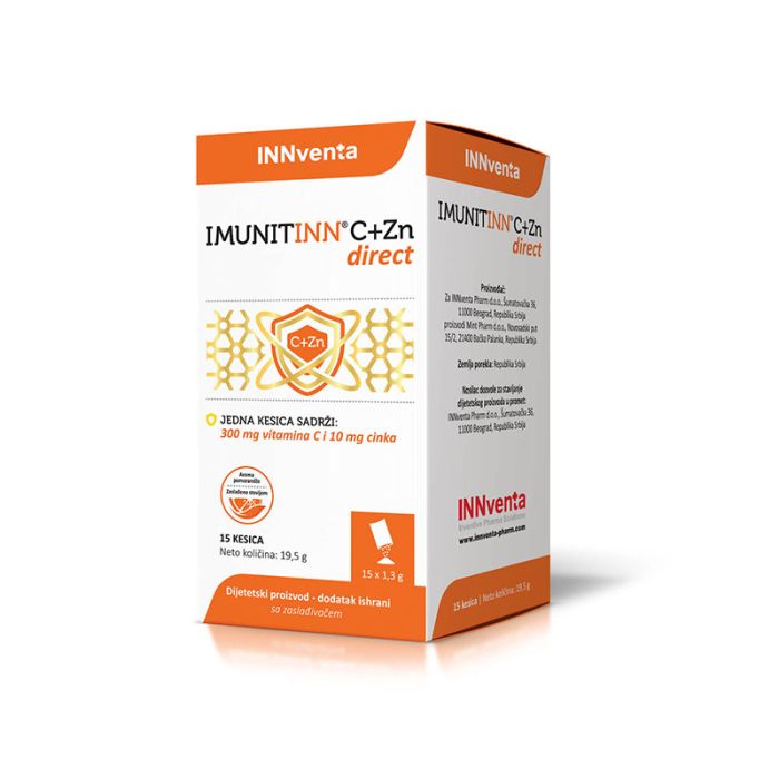 Imunitinn® C+Zn direct, 15 kesica