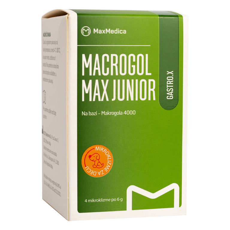 MaxMedica Macrogol Max Junior 4 mikroklizme